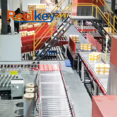 Quality User Friendly Box Roller Conveyor Logistics Conveyor Systems Low Maintenance for sale