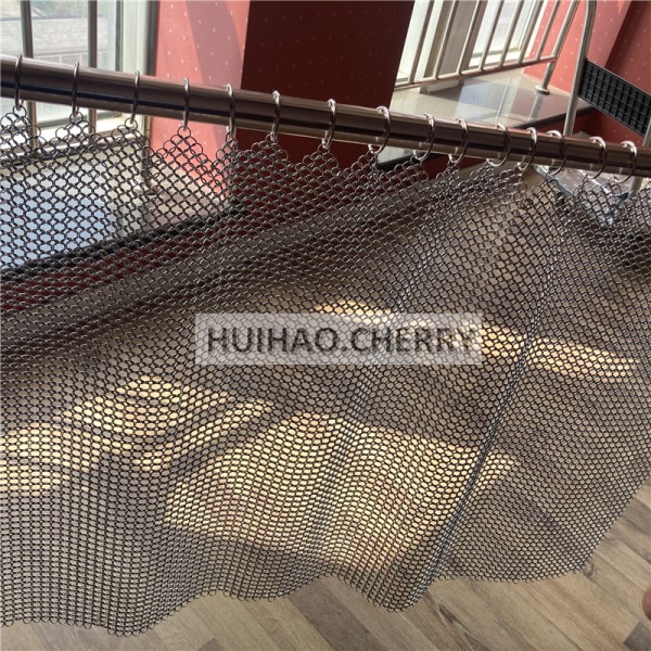 Quality 316L Stainless Steel Fireplace Screen Mesh 0.8mm Wire 7mm Hole for sale