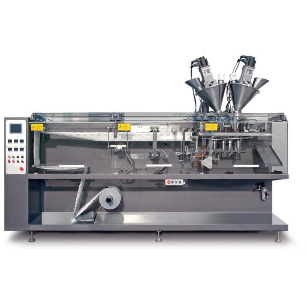 Quality Horizontal Automatic Stand Up Pouch Filling And Packing Machine PLC Control with servo for sale