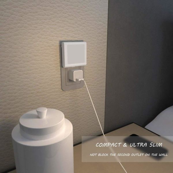 Quality DC6V Stepless Dimming Wall Smart LED Night Light For Bedroom for sale