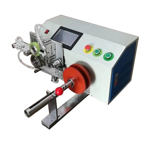 Quality Non-Standard Round Outer Diameter Desktop Type Automatic Meter Cutting Wire Winding Machine for sale