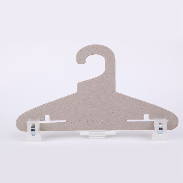 Quality Custom Paper Pants Hangers with Glossy Lamination UV Coating and Matt Lamination for Skirt Display for sale