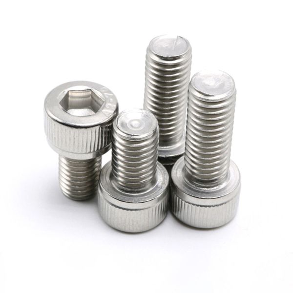 Quality Plain Finish Stainless Steel 304 A2-70 Hex Socket Head Cap Bolt for Construction for sale