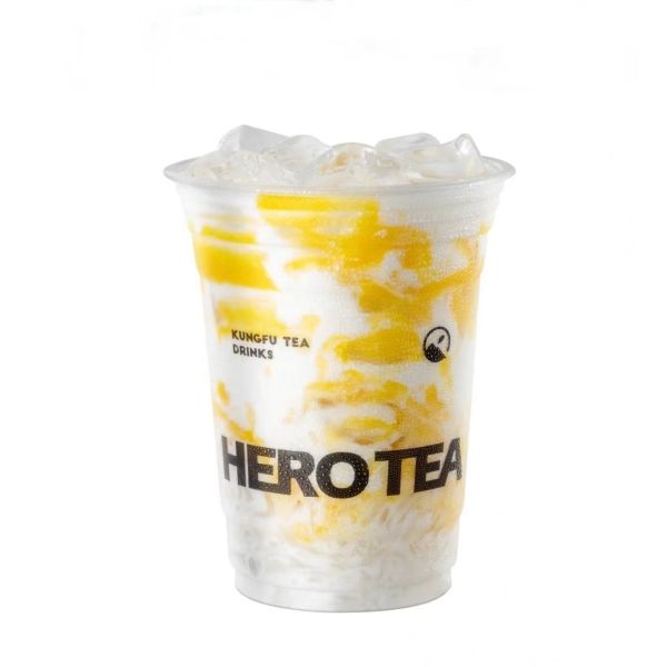 Quality Plastic-free Boba Coffee Drinking Biodegradable PLA Cup With Lid for Smoothie Shops for sale