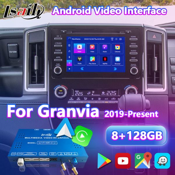 Quality Lsailt Android Navigation Carplay Multimedia Interface for 2019-Present Toyota Granvia for sale