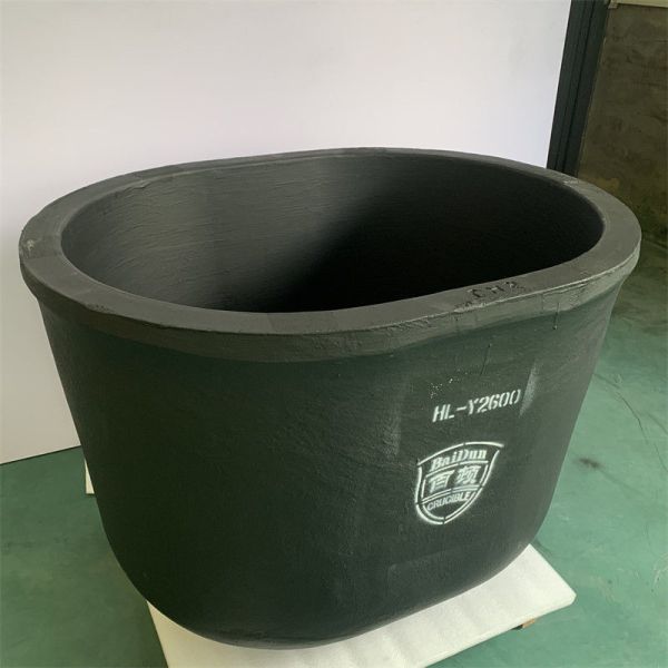 Quality Casting Silicon Carbide Graphite Crucible 50ml - 500L SiC Crucibles for sale