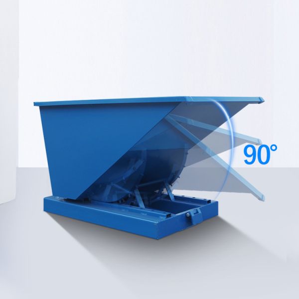 Quality Mobile 2 Cubic Yard Self Dumping Hopper Outdoor Steel Dump Hopper for sale