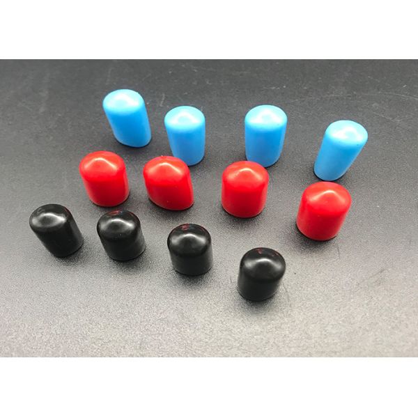 Quality M8 Bar Strut Channel End Cap Rod 1/2 Pvc Threaded Female Customized for sale