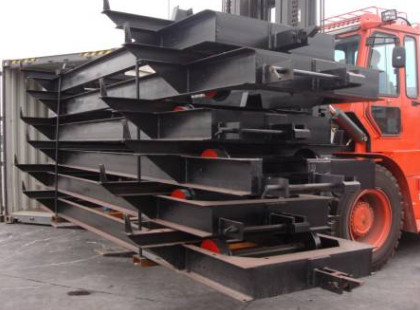 Quality Steaming Trolley AAC Brick Machine For Transportation for sale