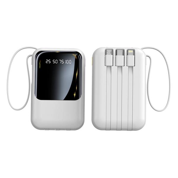 Quality Mini Power Bank 5V2A Phone Charger with 10000mah Capacity and Ultra Thin Design for sale