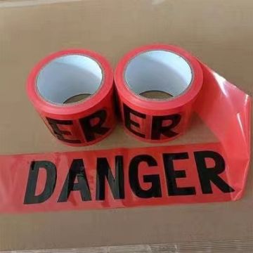 Quality Red Danger Tape Material Polyethylene Plastic Barrier Tape for sale