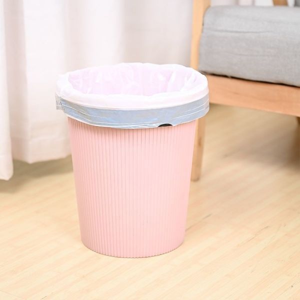 Quality Drawstring HDPE Heavy Duty Clear Garbage Bags Unscented LDPE Blue Garbage Bag for sale