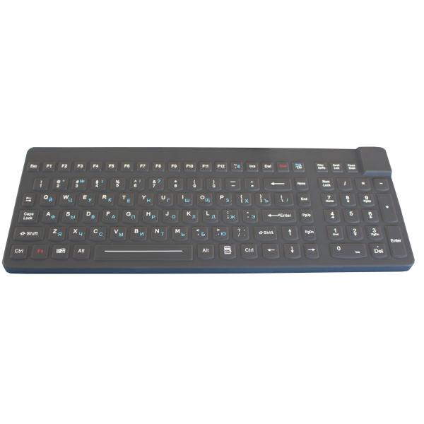 Quality IP68 waterproof industrial medical grade keyboard with desktop version for sale