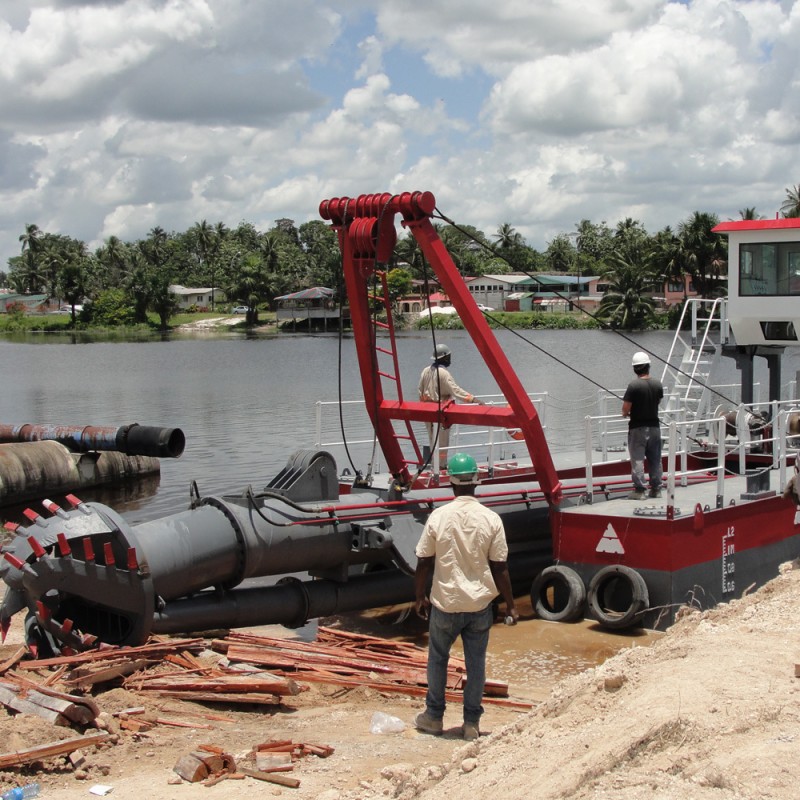 Dredger assembly process