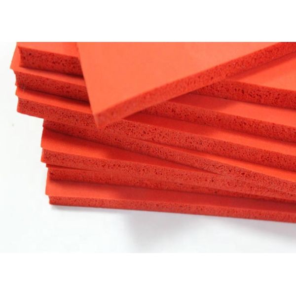 Quality Industrial Foam Rubber Sheet High Density Sponge Sheet In Rolls 1.0m / 1.2m Width for sale
