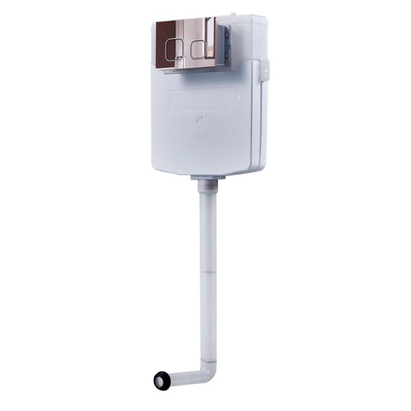 Quality Rectangular Shape Concealed Commode Tank Toilet Built In Cistern Customised for sale