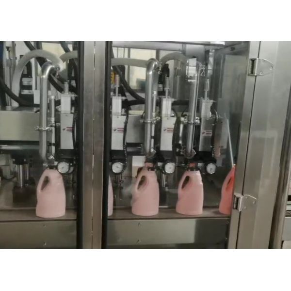 Quality Gas consumption 300L/Min Electric Liquid Filling Machine Sus304 Liquid Filling And Capping Machine for sale