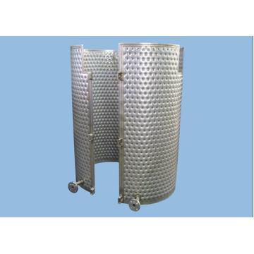 Quality Food Grade Ethanol Cooling 500L Dimple Jacketed Vessel for sale