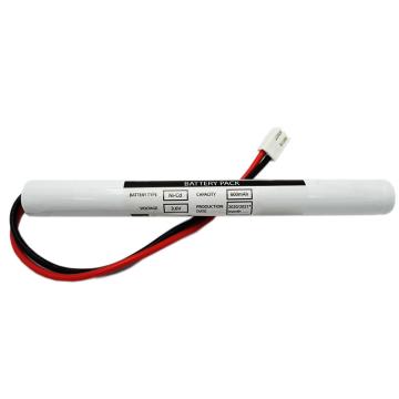 Quality AA600mah 3.6v Emergency Exit Light Battery Replacement NiCd Battery for sale
