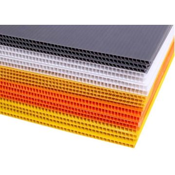 Quality Packaging Hollow Structure 10mm Pp Flute Board for sale