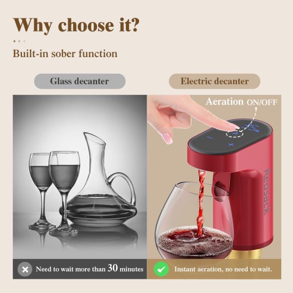 Quality Bar Smart Wine Dispenser 1200mah Automatic Whiskey Dispenser for sale