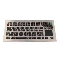 Quality 116 Keys Washable Industrial Keyboard With Touchpad Adjustable Backlight for sale