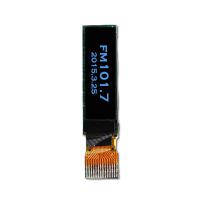 Quality 0.69 Inch Pmoled Screen For Smart Bracelet Resolution 96*16 Pixels With I2C for sale