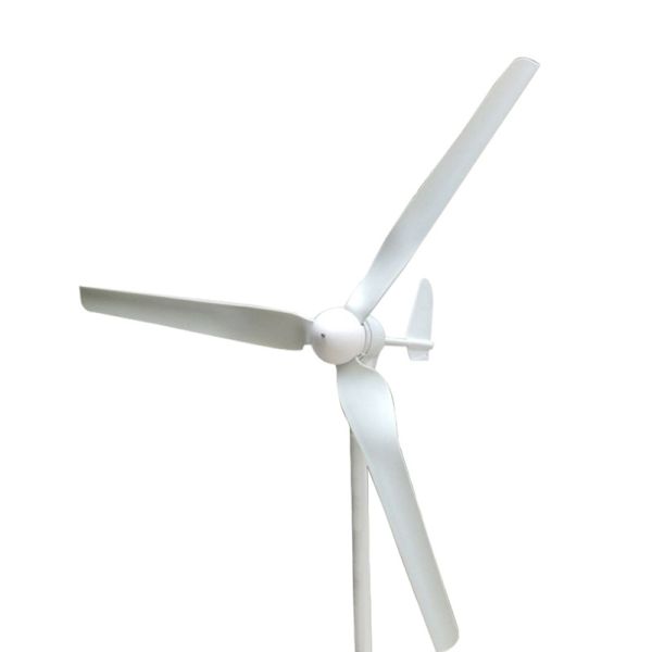 Quality White Small Horizontal Wind Turbine For Home Use 600W 800W 1000W 12V 24V 48V for sale
