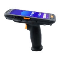 Quality 5.5 Inch Handheld UHF RFID Reader Long Range With 9000mAh Battery And 1440x720 for sale