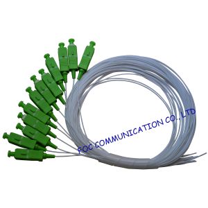 Quality Simplex Fiber Optic Pigtail SC / APC SM G.657A2 , Bend Insensitive For Telecom for sale