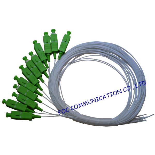 Quality Simplex Fiber Optic Pigtail SC / APC  SM G.657A2 , Bend Insensitive For Telecom for sale