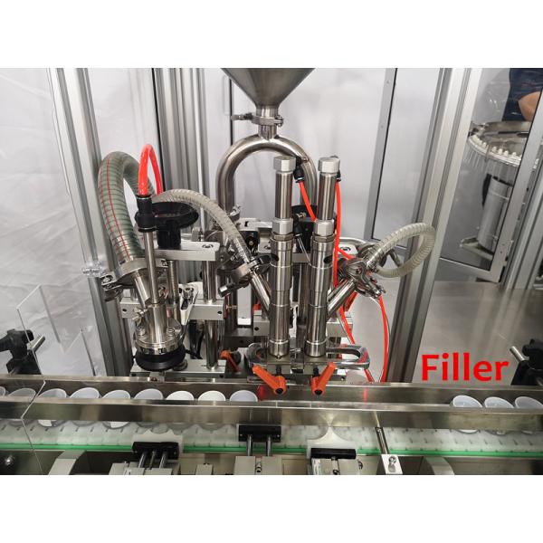 Quality Micro computerized Jar Filling And Capping Machine Cosmetic Packaging for sale
