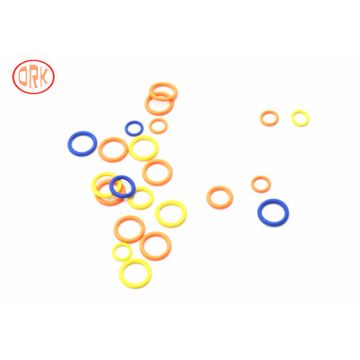 Quality Standard Colored FDA Silicone Rubber O-Rings With High-Tensil Strength for sale