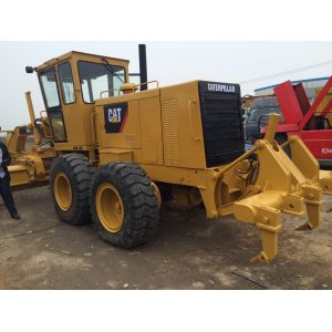 Quality Road Construction Used Motor Grader , Cat 140h Motor Grader 14' Moldboard for sale