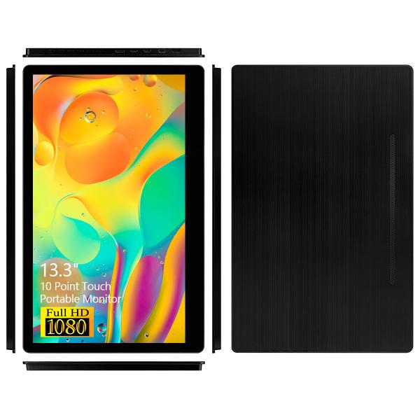 Quality 13.3 Inch IPS Screen LCD 178 Degree Second Portable Monitor For Laptop for sale