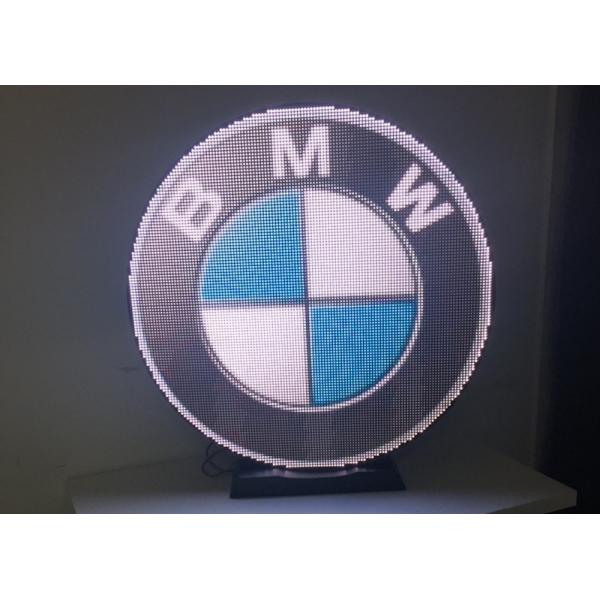 Quality Waterproof Round Creative LED Display Screen With Meanwell Power Supply 6000 for sale