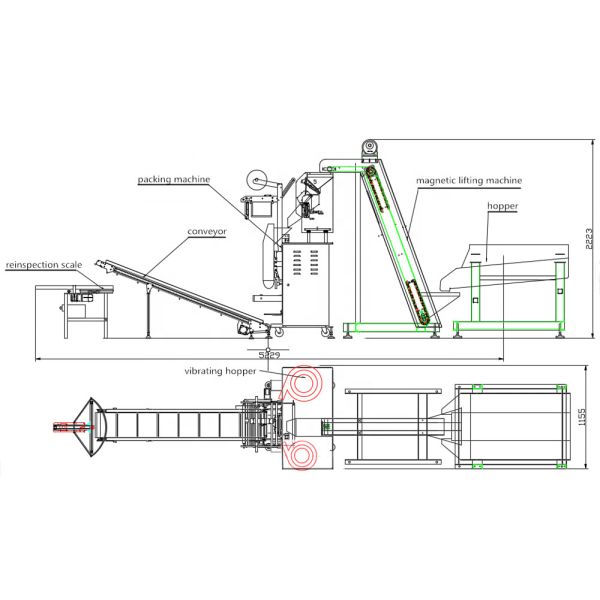 Quality Plastic Bag Fastener Packing Machine for sale