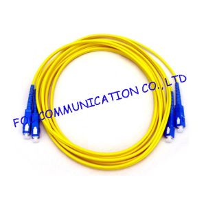 Quality Durable Fiber Optic Patch Cord SC For Telecommunication Networks for sale