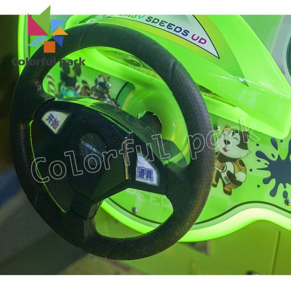 Quality 2 Players Arcade Car Game Machine Fiberglass Material for sale