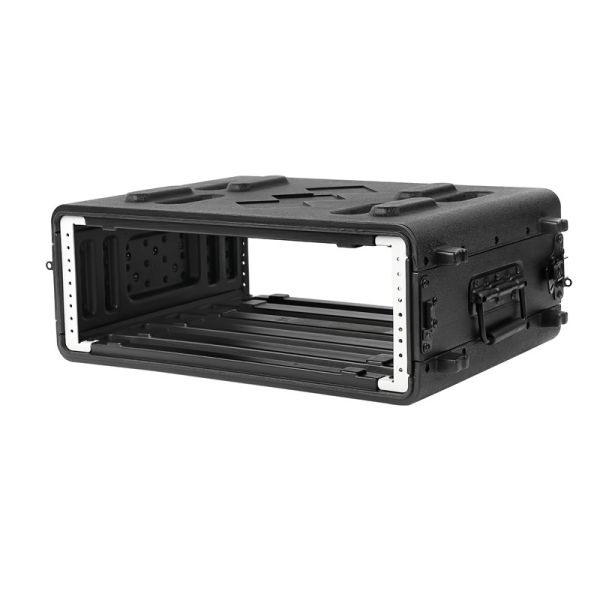 Quality PE 15" Depth 3U Flight Rack Case Black REACH 220 For Microphone Receiver for sale