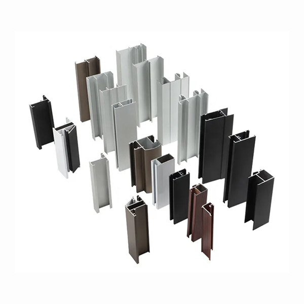 Quality T5 Casement Window Profiles Curved Bay Hurricane Impact Window Aluminium for sale