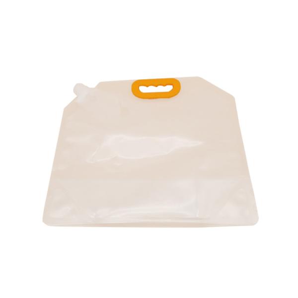 Quality LDPE Clear Resealable Drink Pouches Spout Plastic Drinking Water Transparent for sale
