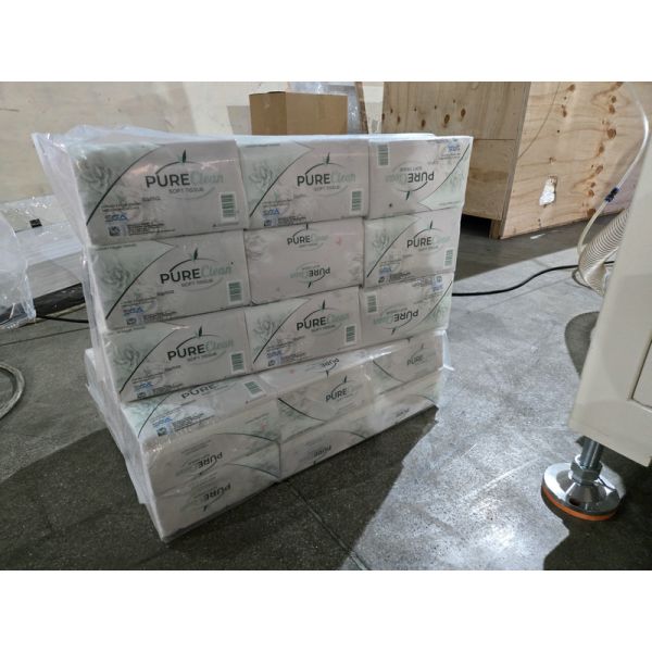 Quality Bundle Packing Soft Bag Drawing Facial Tissue Paper Making Machine Production for sale