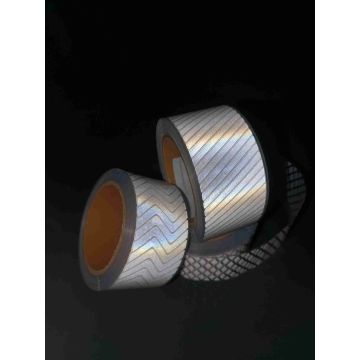 Quality Silver Heat Transfer Reflective Tape On Fabric Customized Pattern for sale