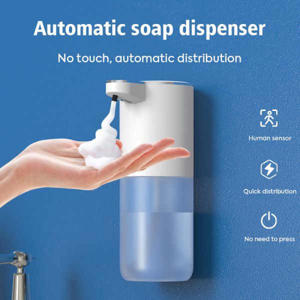 Quality IPX5 4 Speed Adjustment Waterproof Automatic Soap Dispenser With 5-10cm Sensing for sale