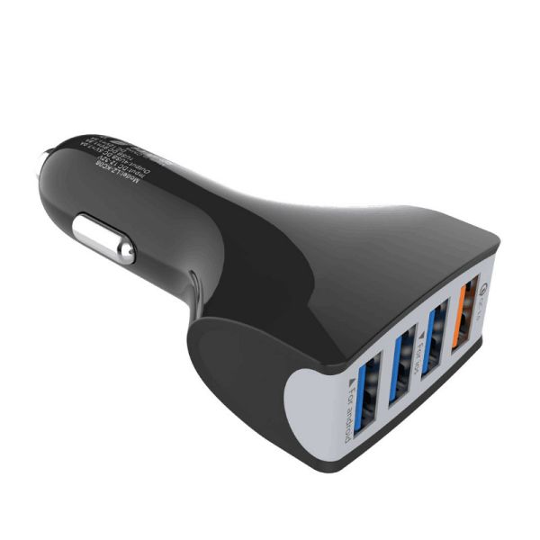 Quality QC 3.0 Fast Car Phone Charger , 30W Multi USB Port Car Charger for sale