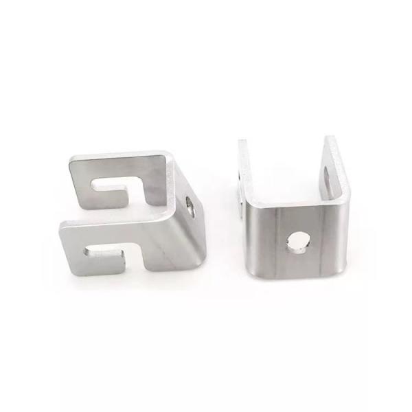 Quality 6mm Anodized CNC Metal Laser Cutting Carbon Steel Sheet Metal Angle Brackets for sale