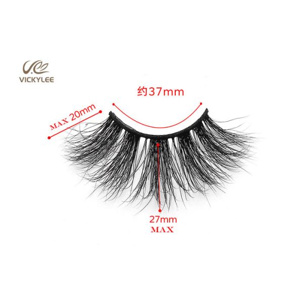 Quality Handcrafted Cotton Stalk 25MM 5D Eyelash Extensions for sale