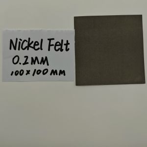 Quality 0.2mm Nickel Felt Environmentally Friendly Metal Porous Nickel Sintered Fiber for sale