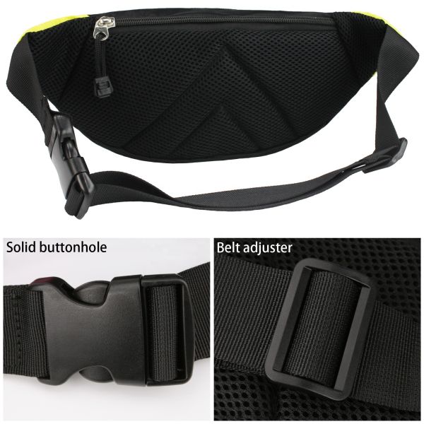 Quality Unisex Waterproof Waist Pack Multifunctional Waist Bag Paillette Pattern Type for sale